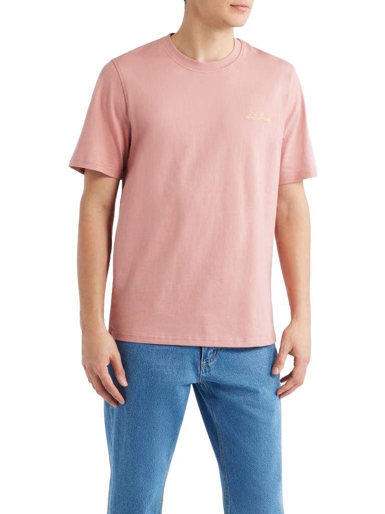 LES DEUX wild flower embroidered organic cotton t-shirt